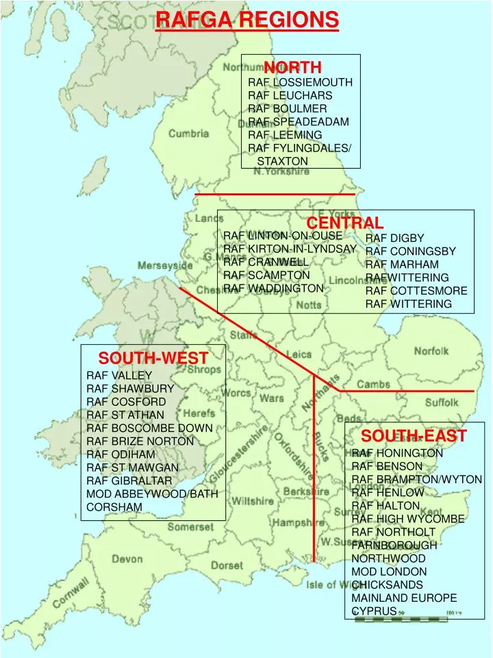 PPT - RAF LOSSIEMOUTH RAF LEUCHARS RAF BOULMER RAF SPEADEADAM RAF ...