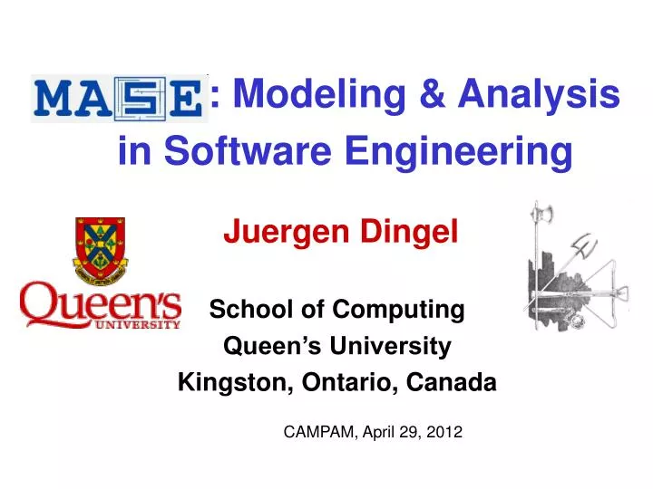 PPT - MASE : Modeling & Analysis in Software Engineering PowerPoint ...