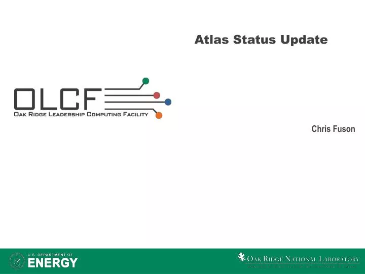 PPT - Atlas Status Update PowerPoint Presentation, free download - ID ...