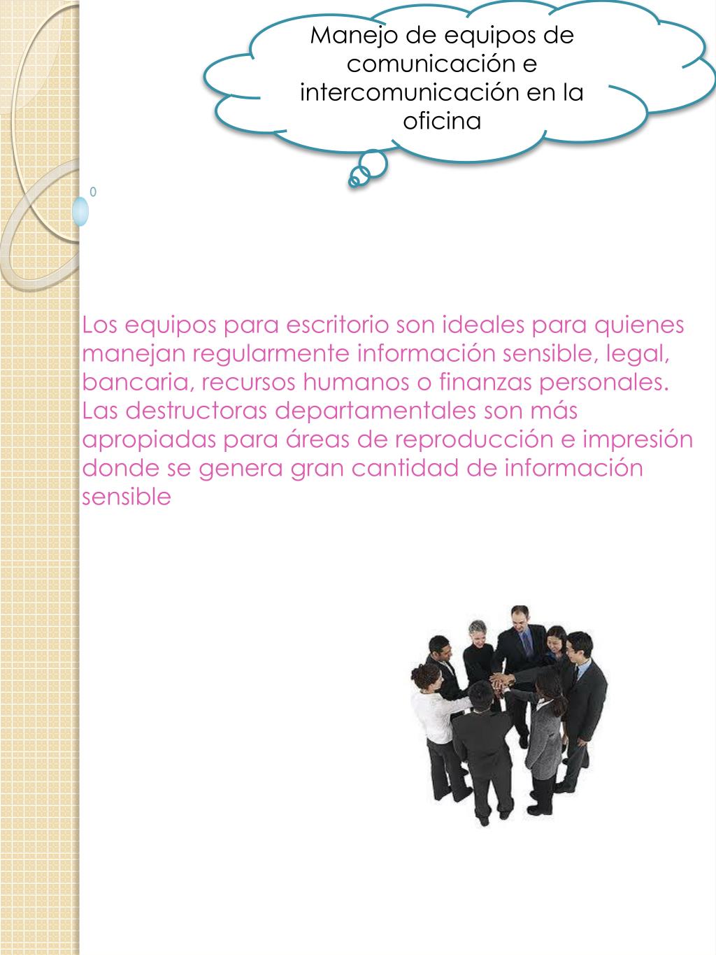 PPT - Fabiola Lucas franco Asistente directivo 304 Equipo de oficina ...