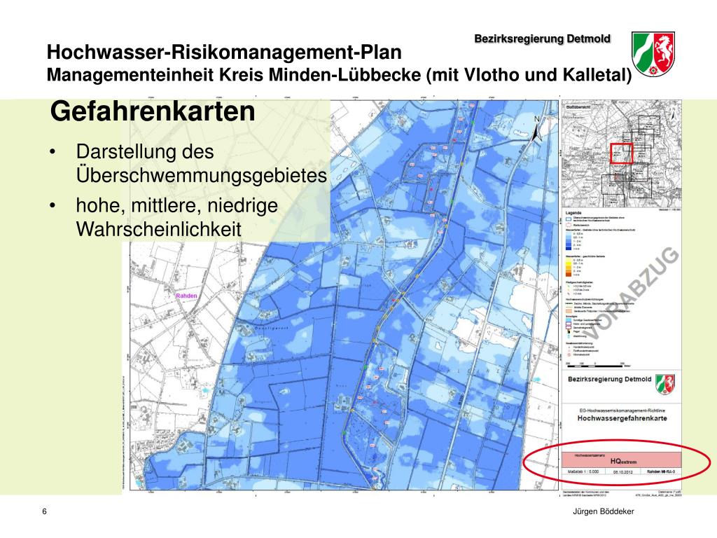 PPT - Hochwasser-Risikomanagement-Richtlinie Bearbeitung des HW-Risikomanagement-Plans ...