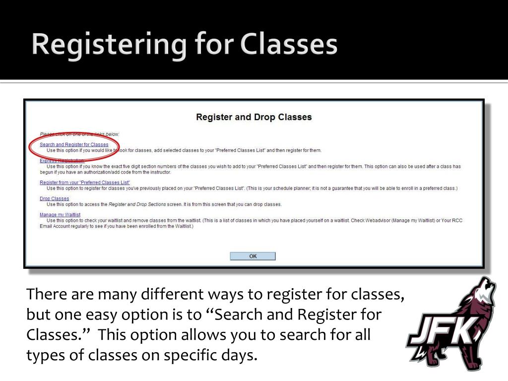 PPT - Norco College Classes & Webadvisor PowerPoint Presentation - ID:5317652