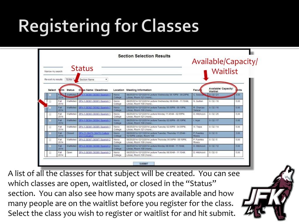 PPT - Norco College Classes & Webadvisor PowerPoint Presentation - ID ...