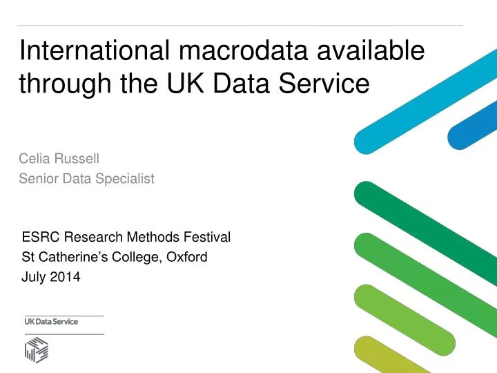 PPT - International macrodata available through the UK Data Service PowerPoint Presentation - ID ...