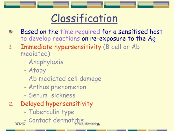 PPT - HYPERSENSITIVITY REACTIONS PowerPoint Presentation - ID:5318689