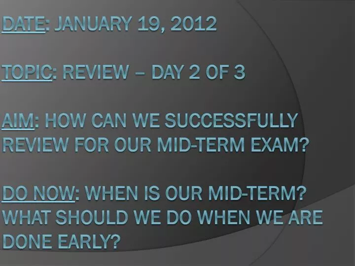 PPT - Key Terms and Ideas PowerPoint Presentation, free download - ID ...