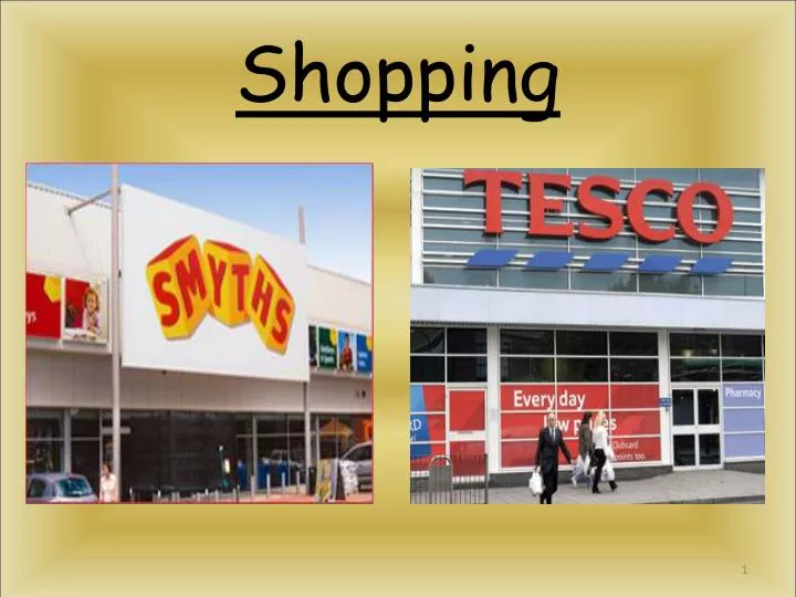 PPT - Shopping PowerPoint Presentation, free download - ID:5320355