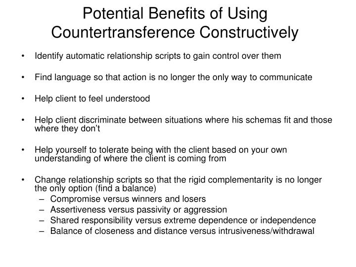 PPT - How Countertransference Can Help Us in Our Work PowerPoint ...