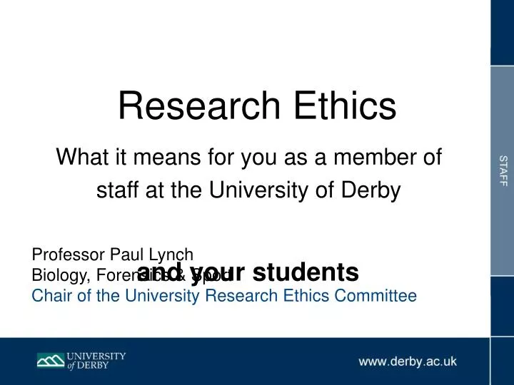 PPT - Research Ethics PowerPoint Presentation, free download - ID:5321999