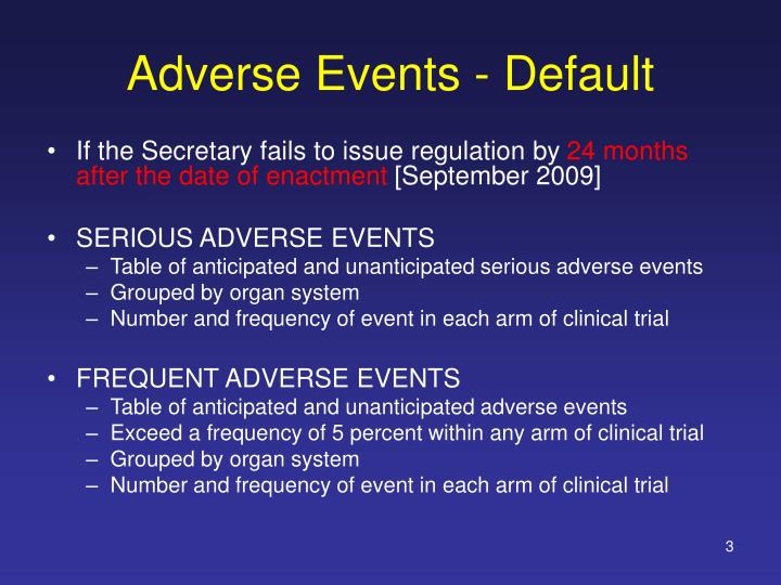 PPT - Session 4 Adverse Event Reporting PowerPoint Presentation - ID ...
