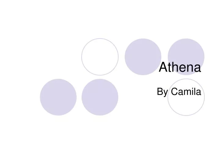 PPT - Athena PowerPoint Presentation, free download - ID:5323876