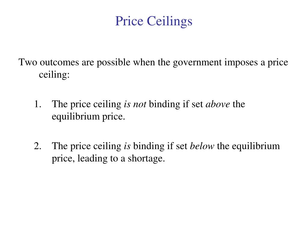 PPT - SUPPLY, DEMAND, AND GOVERNMENT POLICIES PowerPoint Presentation ...