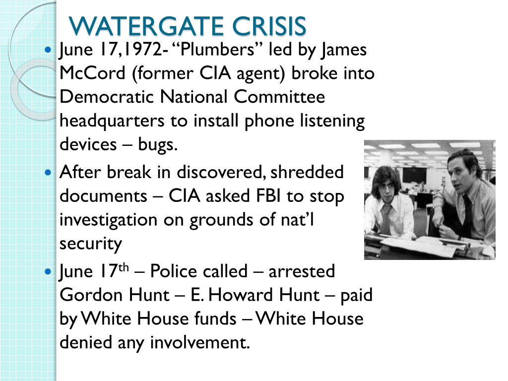 PPT - NIXON’S AND WATERGATE Sec. 31-2 Pages 901-908 PowerPoint ...