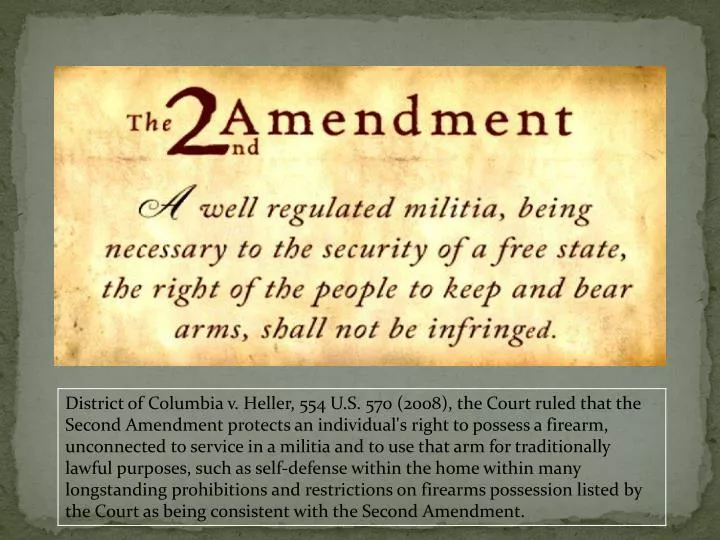 PPT - Is the 2 nd Amendment Still Relevant? PowerPoint Presentation ...