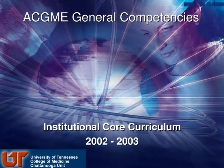 PPT - ACGME General Competencies PowerPoint Presentation, free download ...