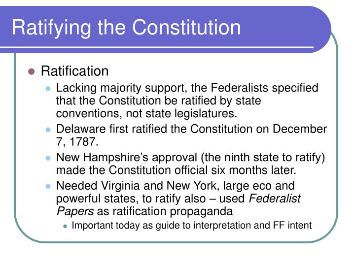 PPT - Madisonian Model and Ratification PowerPoint Presentation - ID ...