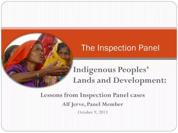 PPT - The Inspection Panel PowerPoint Presentation, free download - ID ...