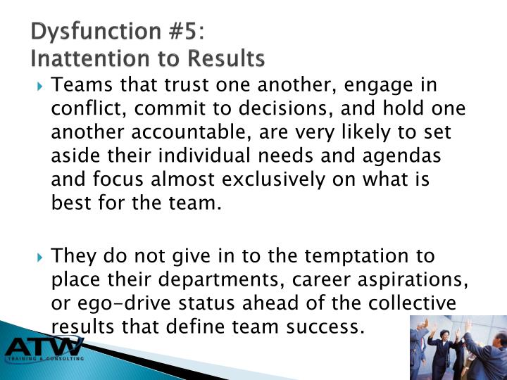 PPT - The Five Dysfunctions of a Team PowerPoint Presentation - ID:5325934