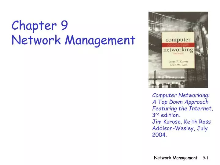 PPT - Chapter 9 Network Management PowerPoint Presentation, free download - ID:5327154