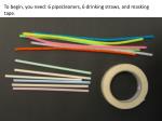 PPT - Pipecleaner/Straw Weaving PowerPoint Presentation - ID:5328037