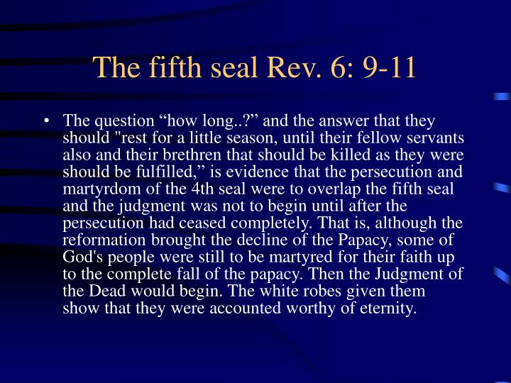 PPT - The Judgment and The Seven Seals PowerPoint Presentation - ID:5328107