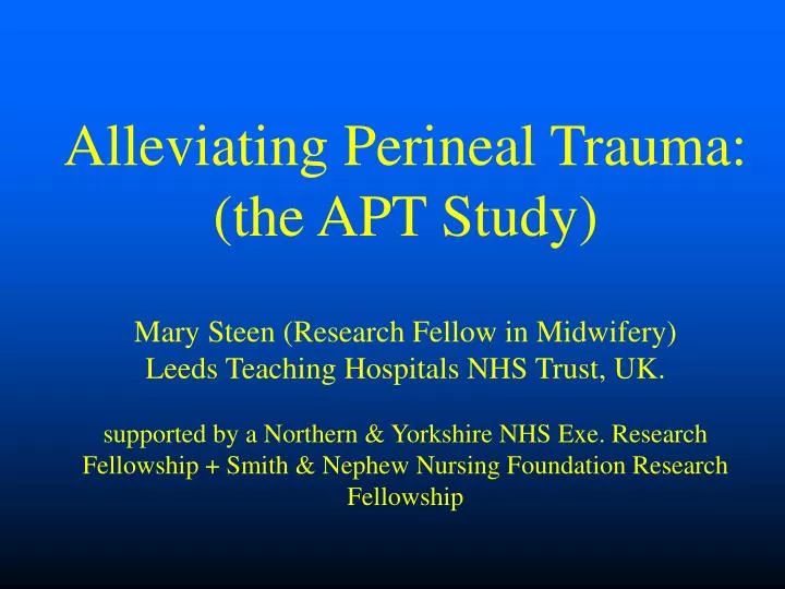 PPT - Perineal Injury PowerPoint Presentation, free download - ID:5328138