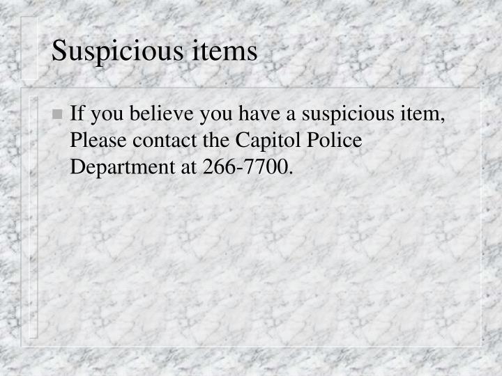 PPT - Suspicious Packages PowerPoint Presentation - ID:5328155