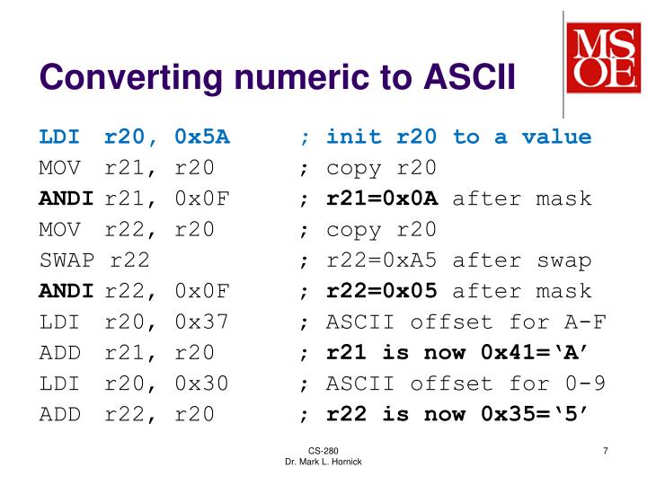 PPT - ASCII table PowerPoint Presentation - ID:5329816