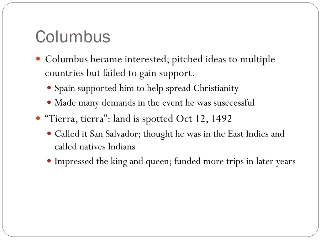 PPT - Discovery & Settlement of the New World PowerPoint Presentation ...