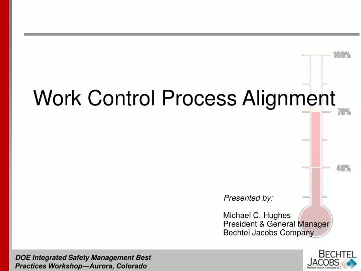 PPT - Work Control Process Alignment PowerPoint Presentation, free ...