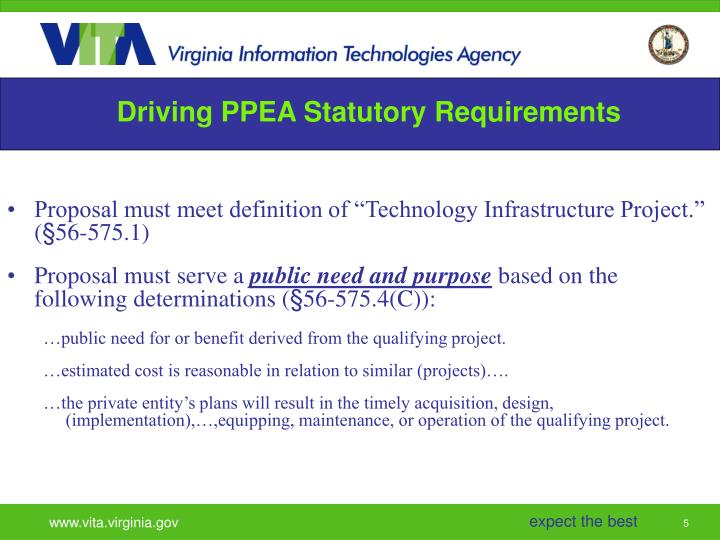 PPT - VITA PPEA Review Committee Kick-off Meeting PowerPoint ...