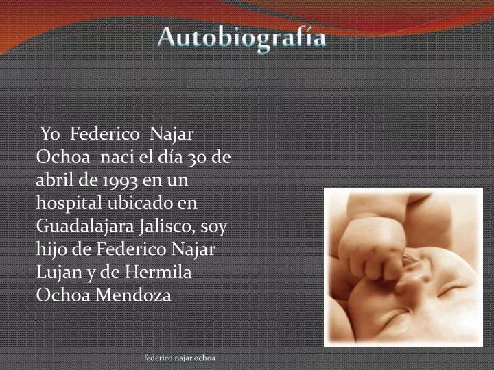 PPT - Autobiografía PowerPoint Presentation - ID:5333308