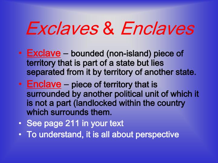 PPT - Who says political geography is not important? PowerPoint ...