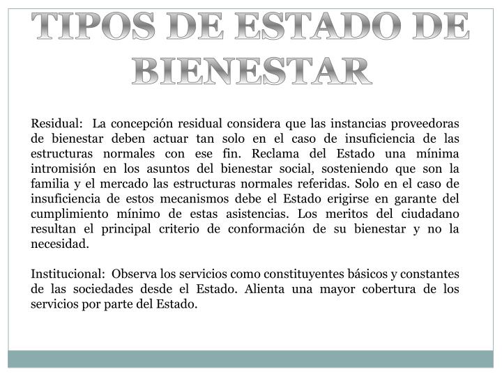 PPT - Estado Benefactor o Estado del Bienestar Carolina Díaz Rocha ...