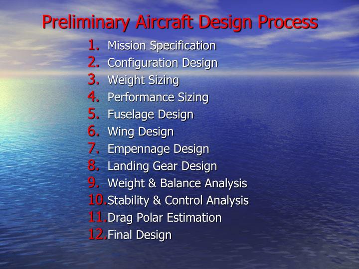 PPT - AE 10 Airplane Design PowerPoint Presentation - ID:5334180