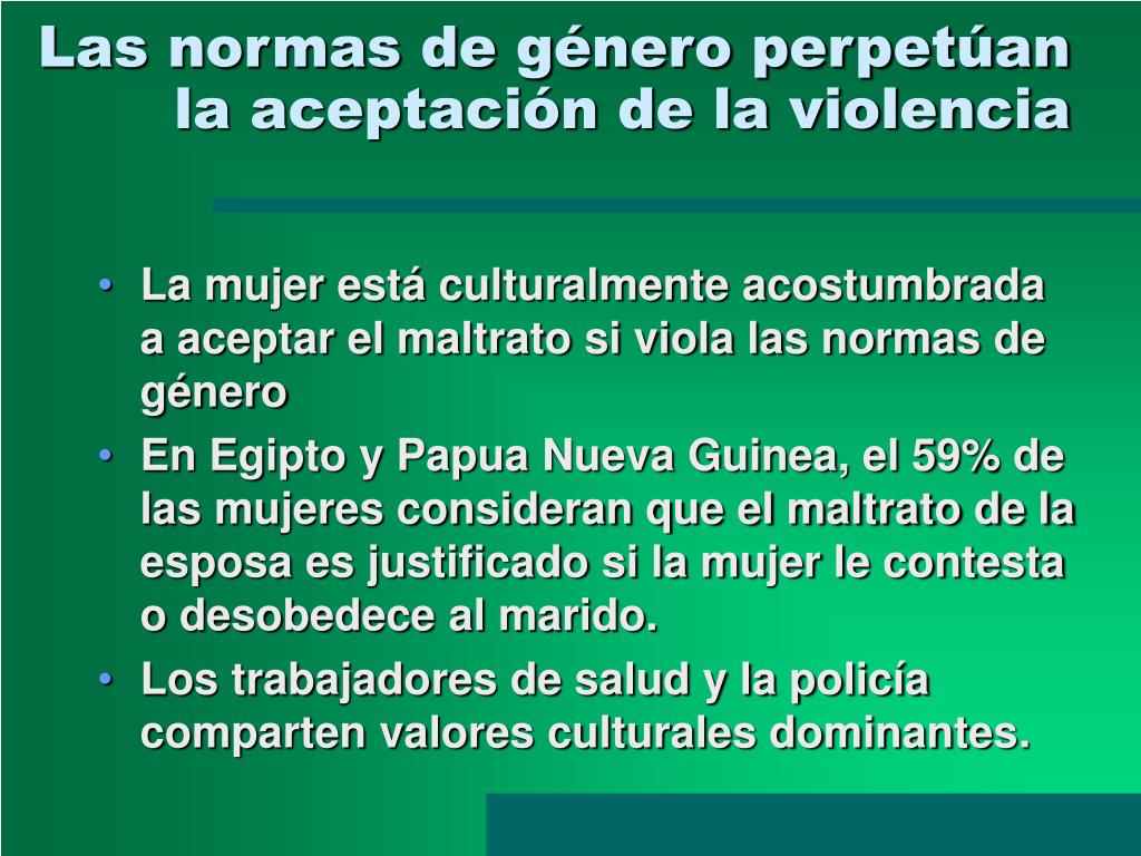 Ppt La Violencia De Género Y La Salud Reproductiva Powerpoint