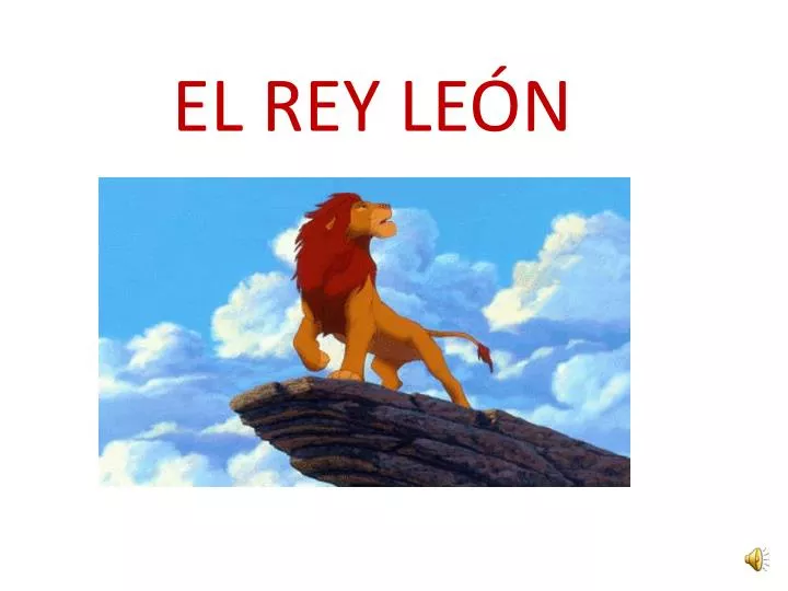 PPT - EL REY LEÓN PowerPoint Presentation, free download - ID:5334743