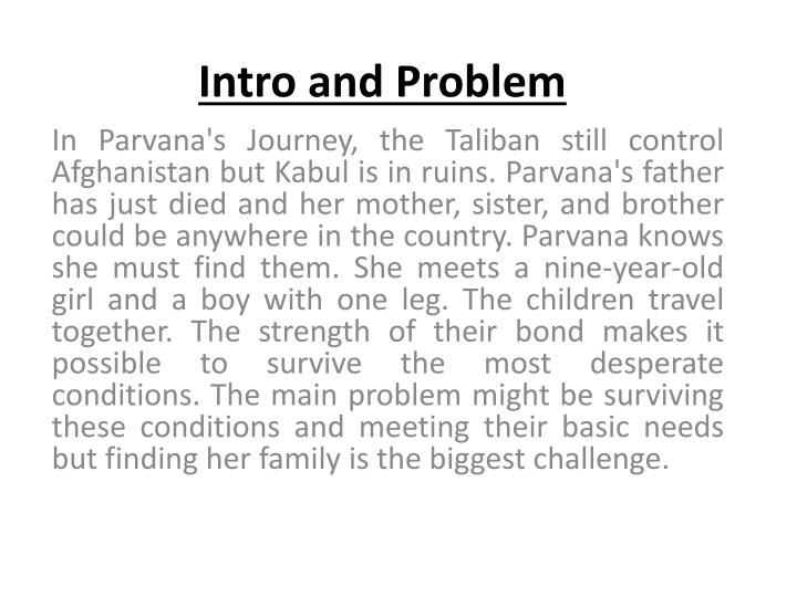 PPT - Parvana’s Journey PowerPoint Presentation - ID:5336820