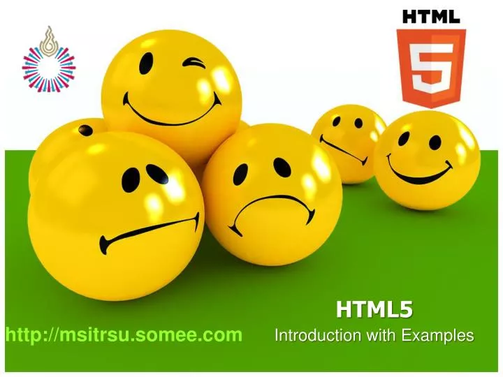 PPT - HTML5 PowerPoint Presentation, free download - ID:5337304