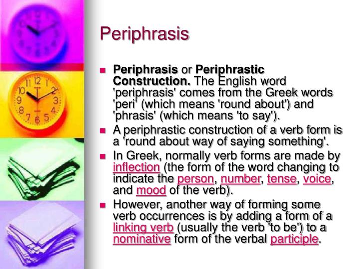 PPT - MORPHOLOGY, CLAUSE, PHRASE, PERIPHRASIS By Corey Keating at ...