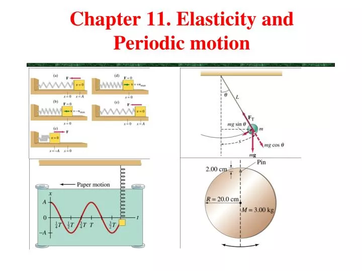 PPT - Chapter 11. Elasticity and Periodic motion PowerPoint ...