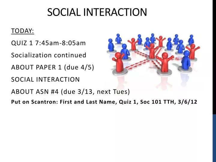 PPT - Social Interaction PowerPoint Presentation, free download - ID:5338642