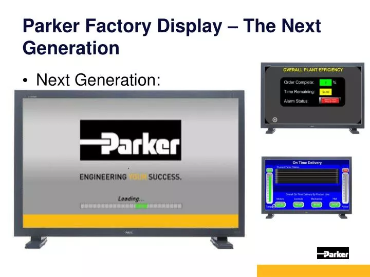 PPT - Parker Factory Display – The Next Generation PowerPoint ...