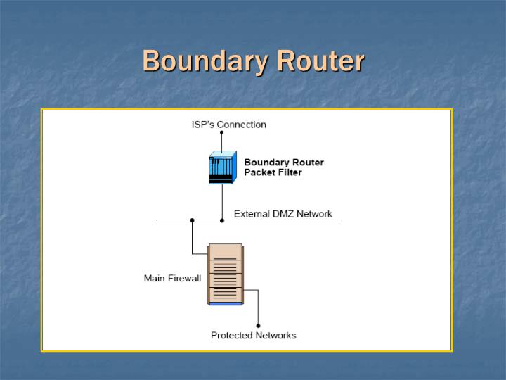 PPT - Firewalls: General Principles & Configuration (in Linux ...