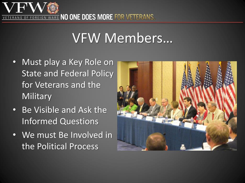 PPT - VFW Legislative and Political Activism NEW COMMITTEE MEMBERS 2013 ...