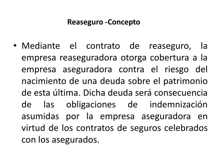 PPT - Unidad II Reaseguro PowerPoint Presentation - ID:5340853