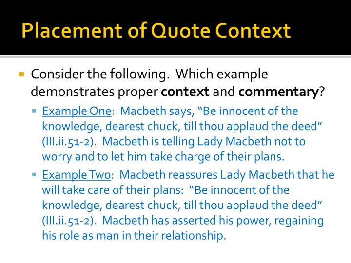 PPT - Writers Workshop: Macbeth Literary Analysis Essay Feedback ...