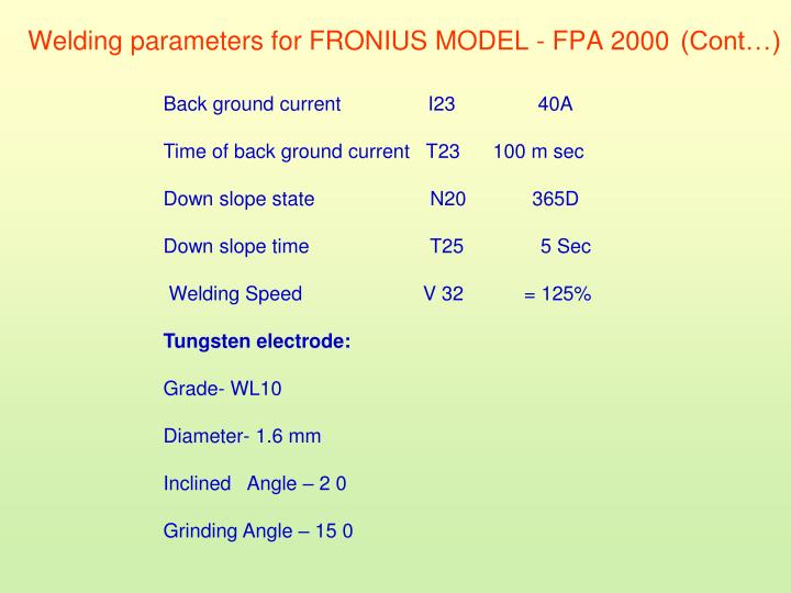 PPT - ORBITAL WELDING PowerPoint Presentation - ID:5342847