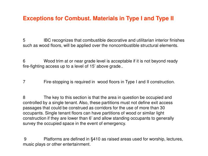 PPT - IBC 2006 Chapter 6 Types of Construction (cont’d) PowerPoint ...