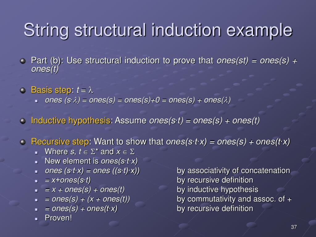Ppt Recursive Definitions And Structural Induction Powerpoint
